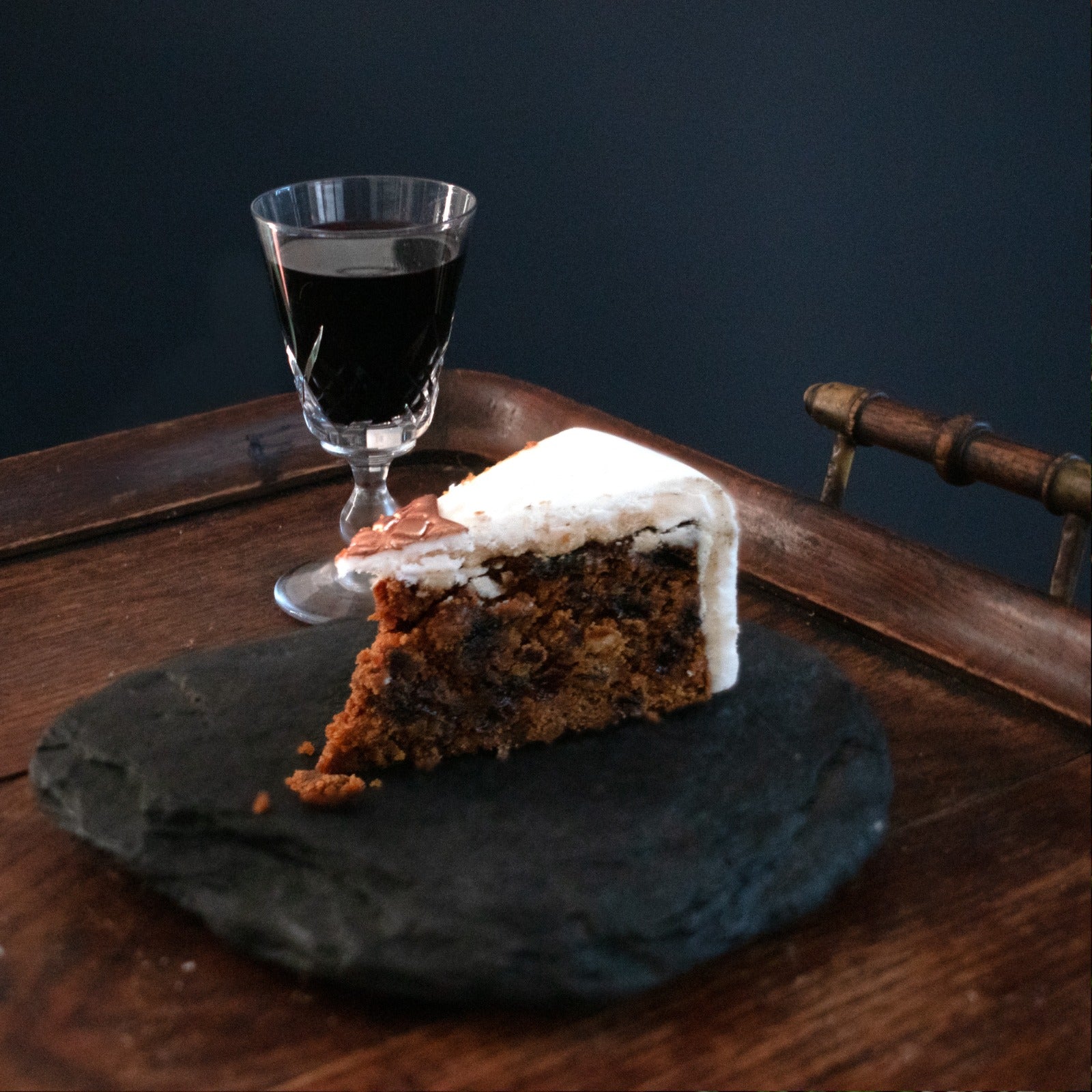 Buck & Birch Aelder Christmas cake